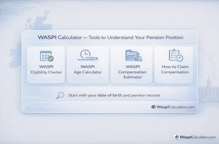 WASPI Calculator – Check Compensation & State Pension Eligibility ...